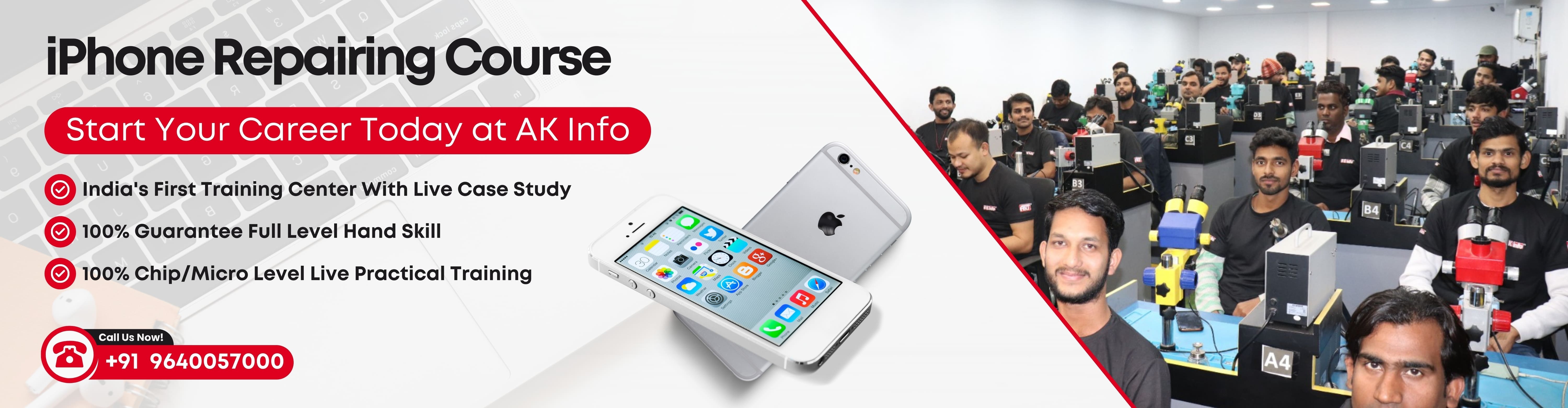 iPhone Repairing Course | Join AK Info Institute for Mobile Training